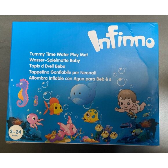 Toys | Hitituto Inflatable Tummy Time Water Play Mat 3 To 24 Months ...